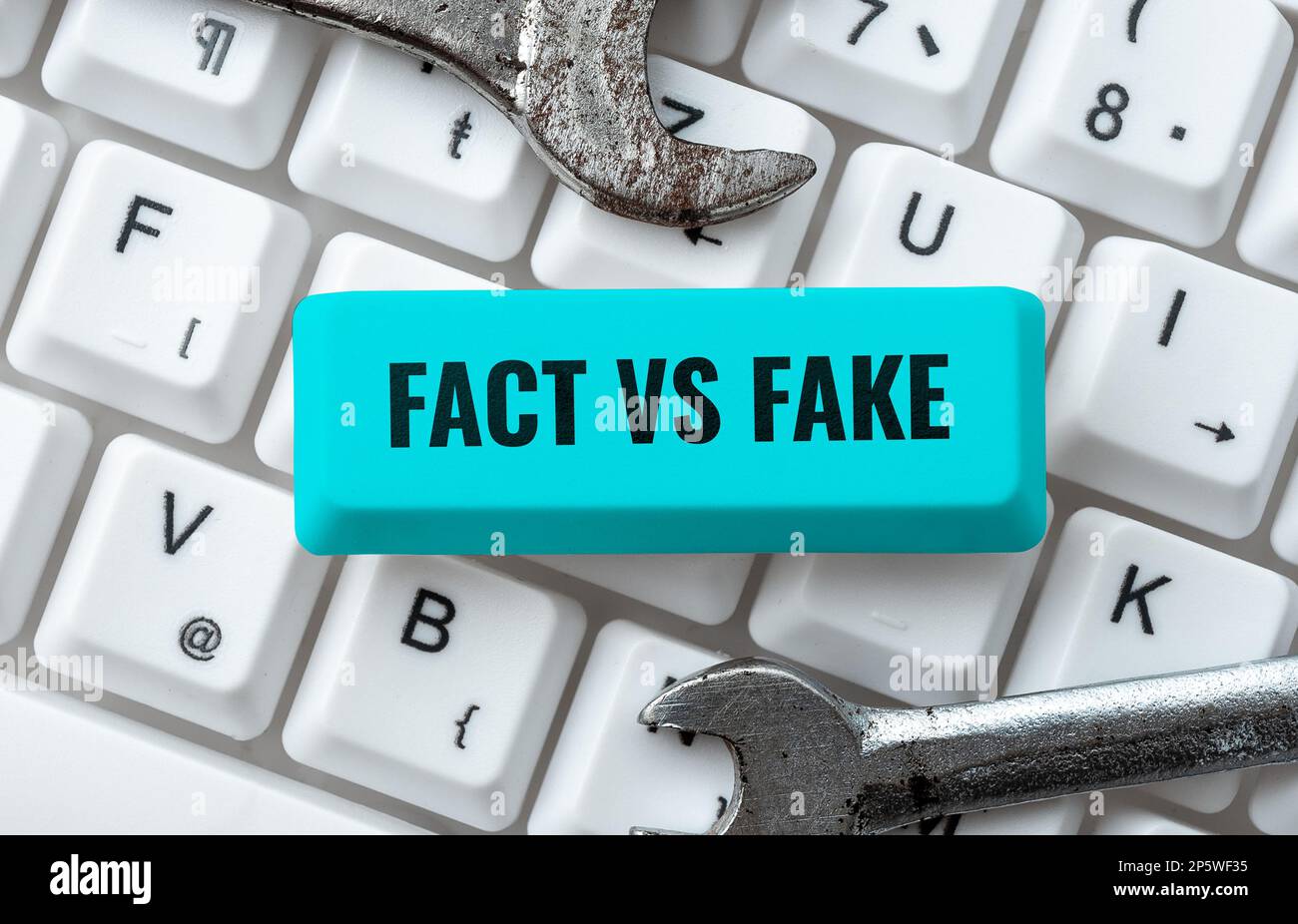 Conceptual caption Fact Vs Fake. Internet Concept Is it true or is ...