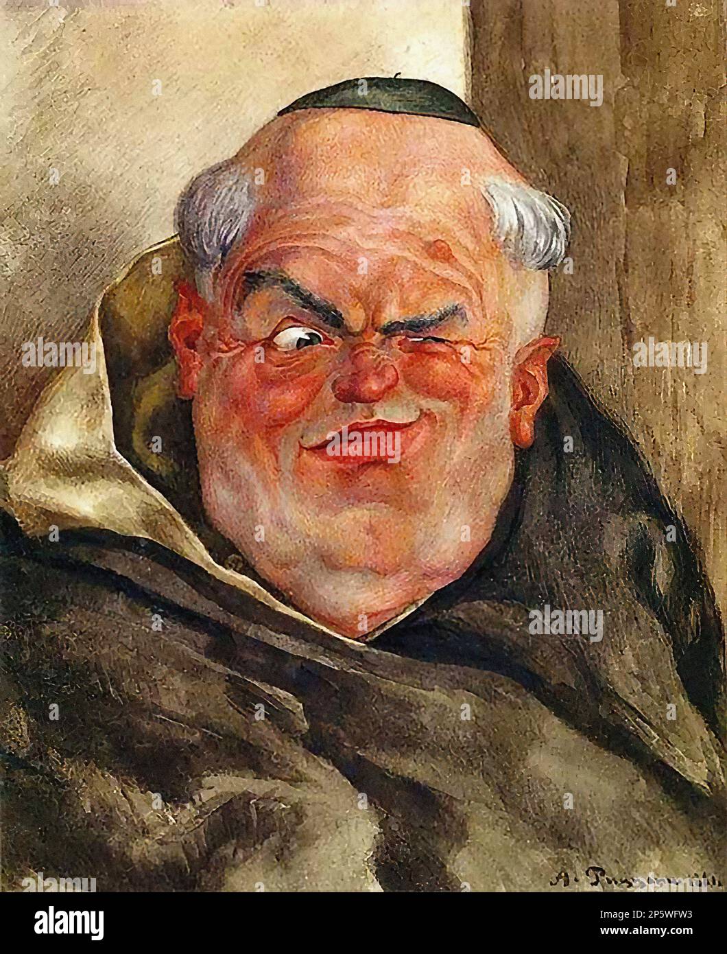 Риццони Александр Антонович - католический монах - Русская школа - XIX ...