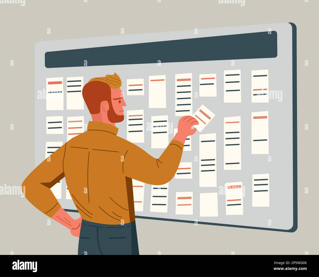 Workplace organization method hi-res stock photography and images - Alamy