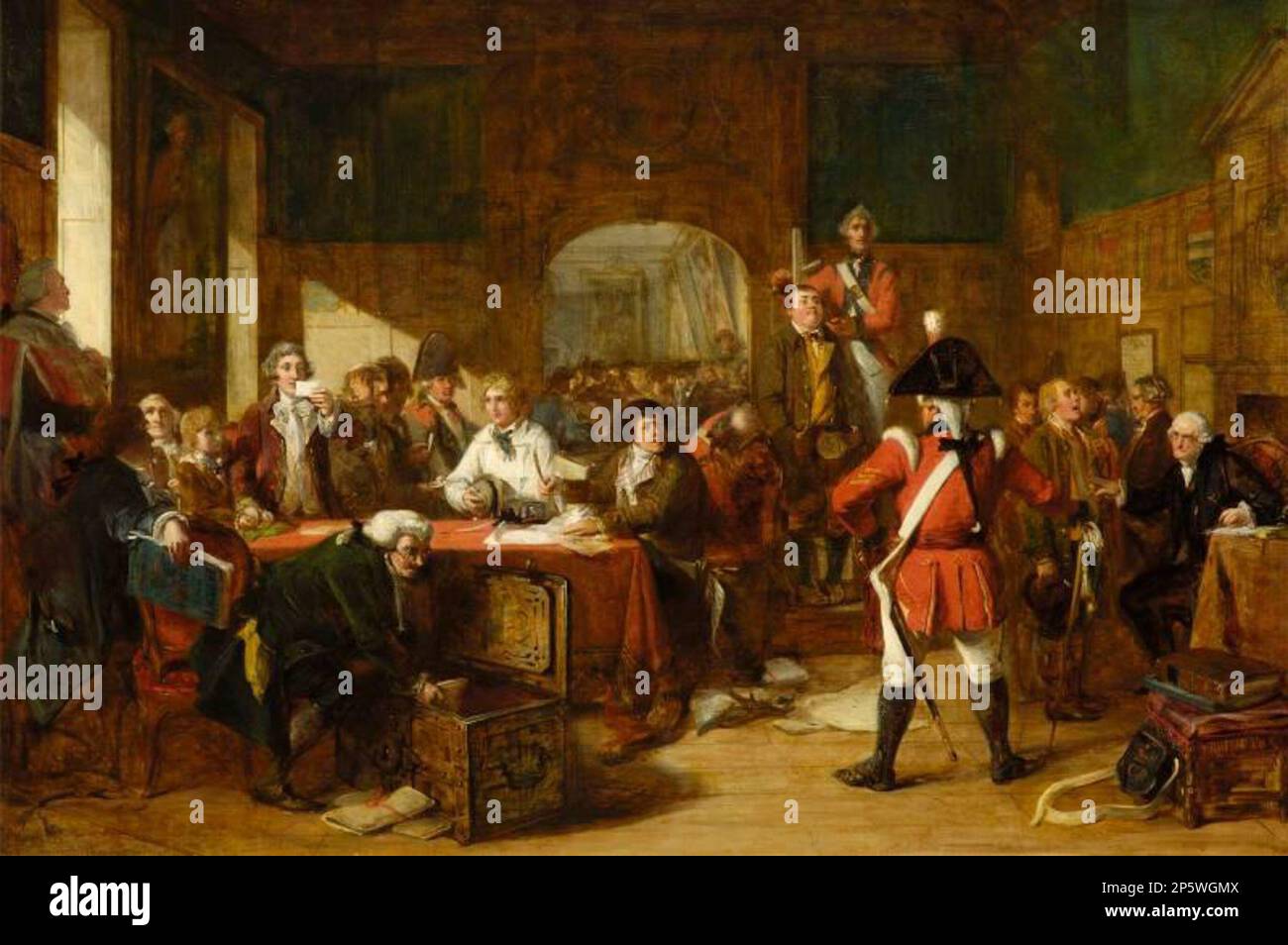 Drawing for the militia hi-res stock photography and images - Alamy