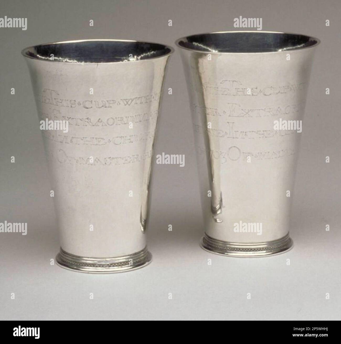 Silver beakers hi-res stock photography and images - Alamy