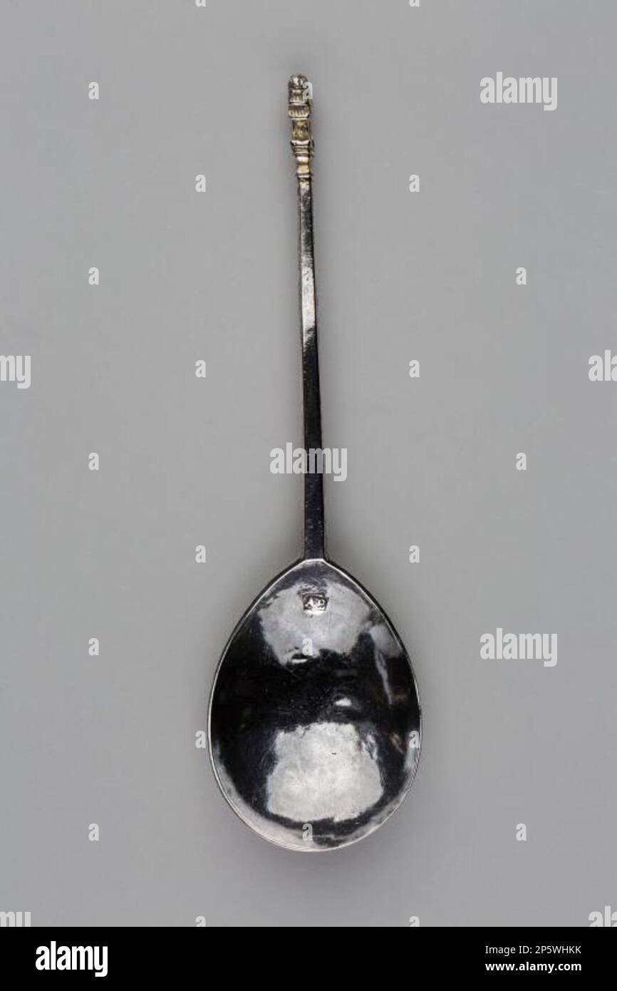 Lion Sejant Spoon, A B 1638 Stock Photo - Alamy