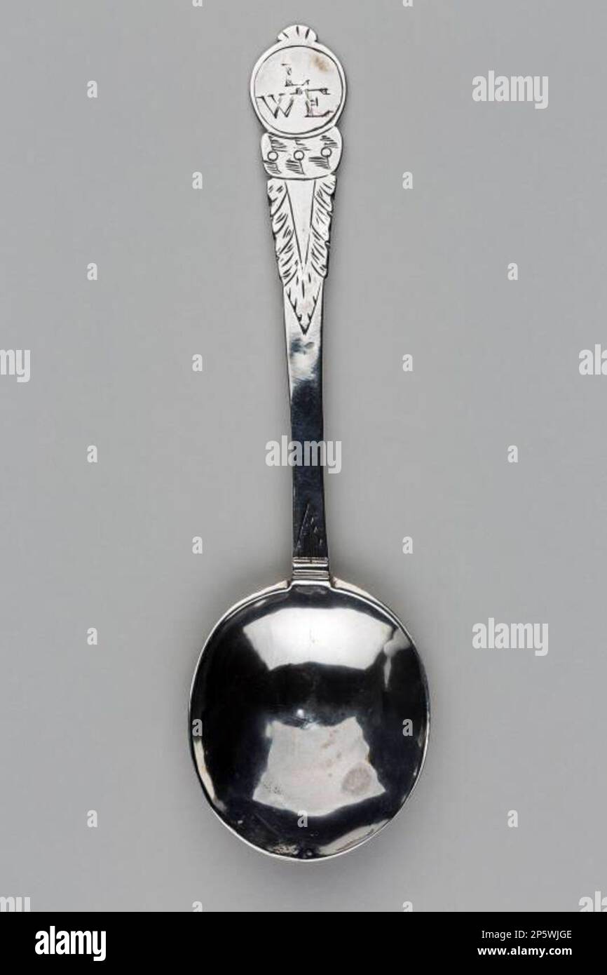 Disk End Spoon, c. 1650 Stock Photo - Alamy