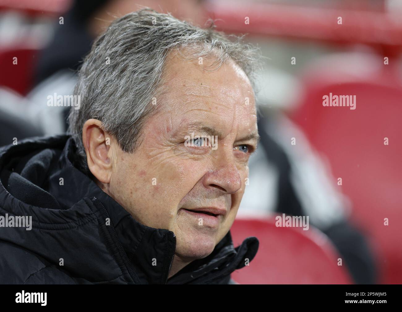 London, England, 6th March 2023. Stuart Gray Fulham Assistant Manager ...