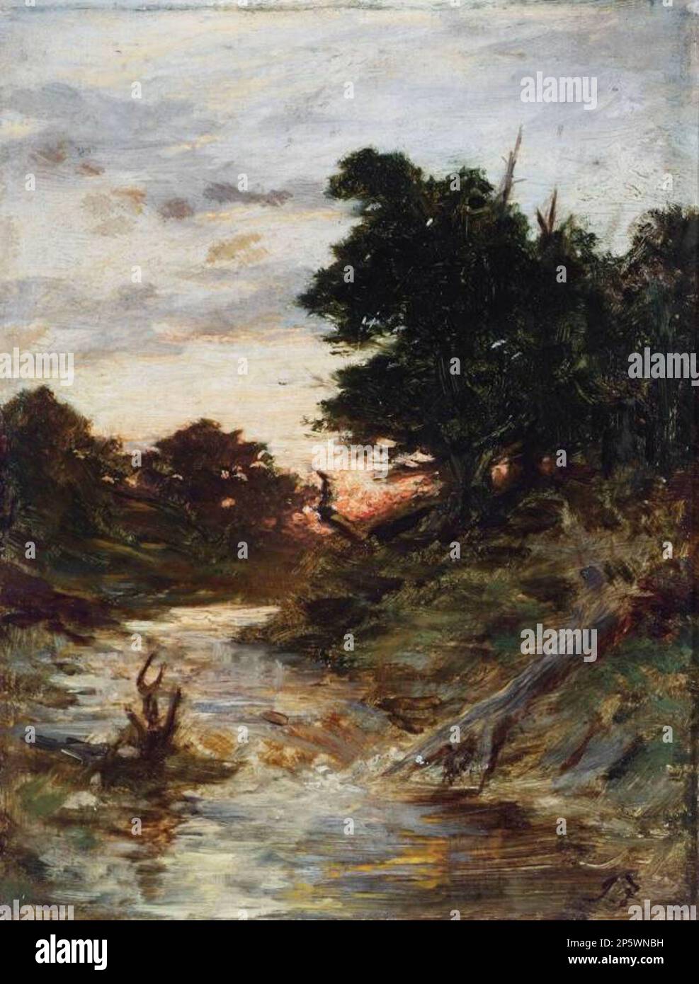 Day's Dying Glow - Study, Joseph Farquharson (Edinburgh, Scotland, 1846 ...