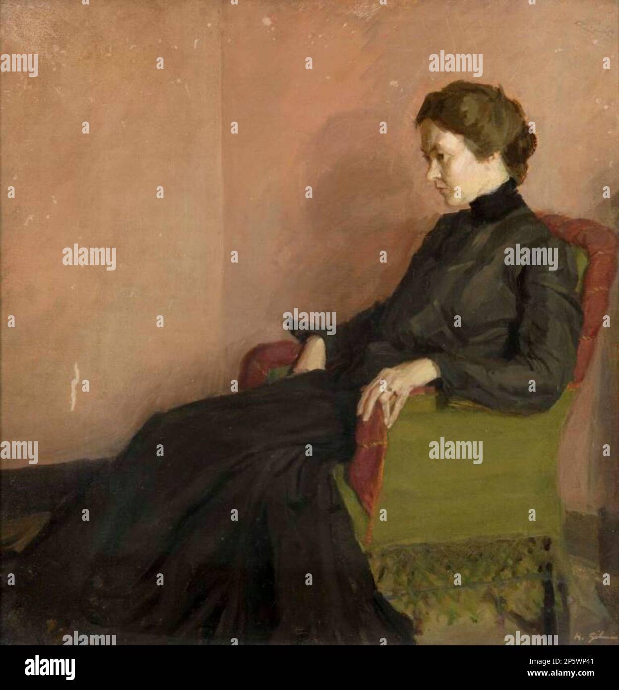 Grace Canedy, the artist's first wife, Harold Gilman (Rode, Somerset ...