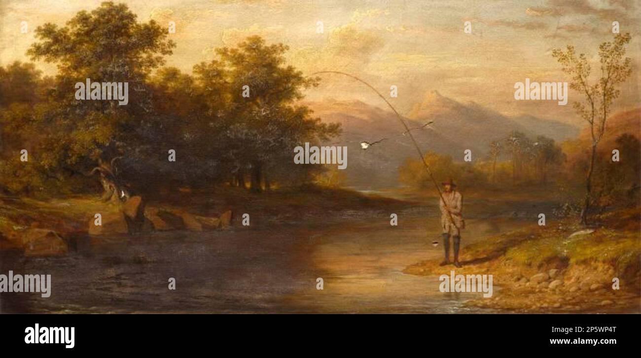 On the Don, James Giles (Aberdeen, Scotland, 1801 - 1870) 1850-1870 ...