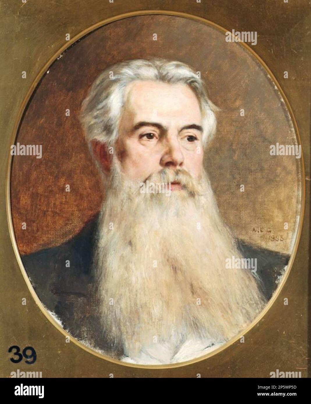 Thomas Woolner RA, Andrew Carrick Gow (London, England, 1848 - 1920 ...