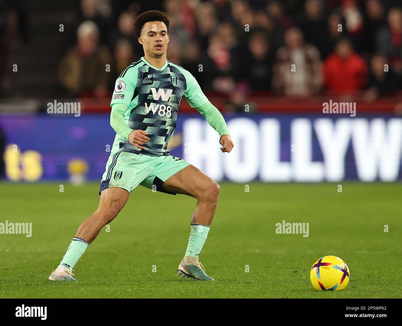 London, England, 6th March 2023. Antonee Robinson of Fulham during the ...