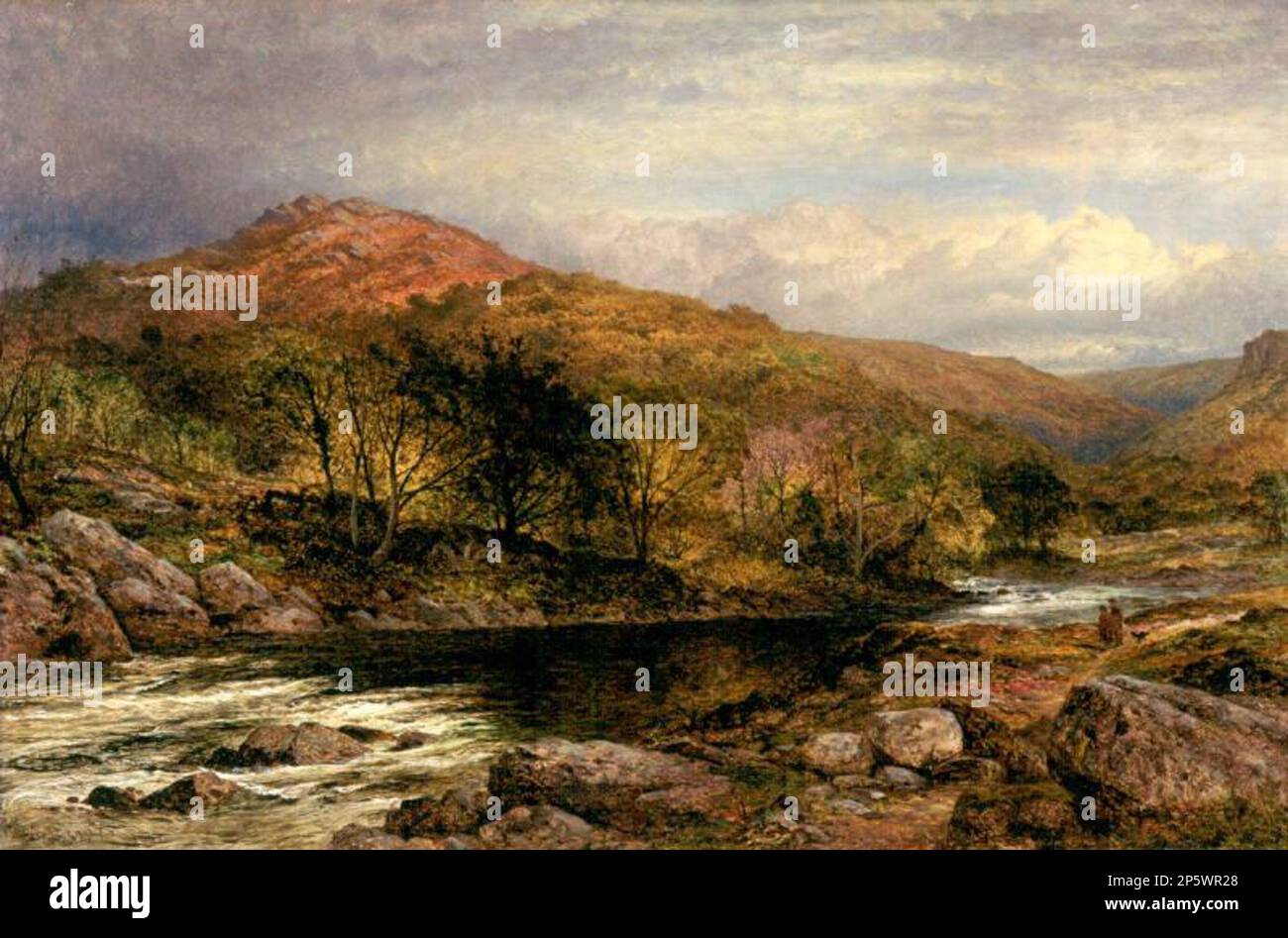 Autumn in North Wales, Benjamin Williams Leader (Reading, England, 1831 ...