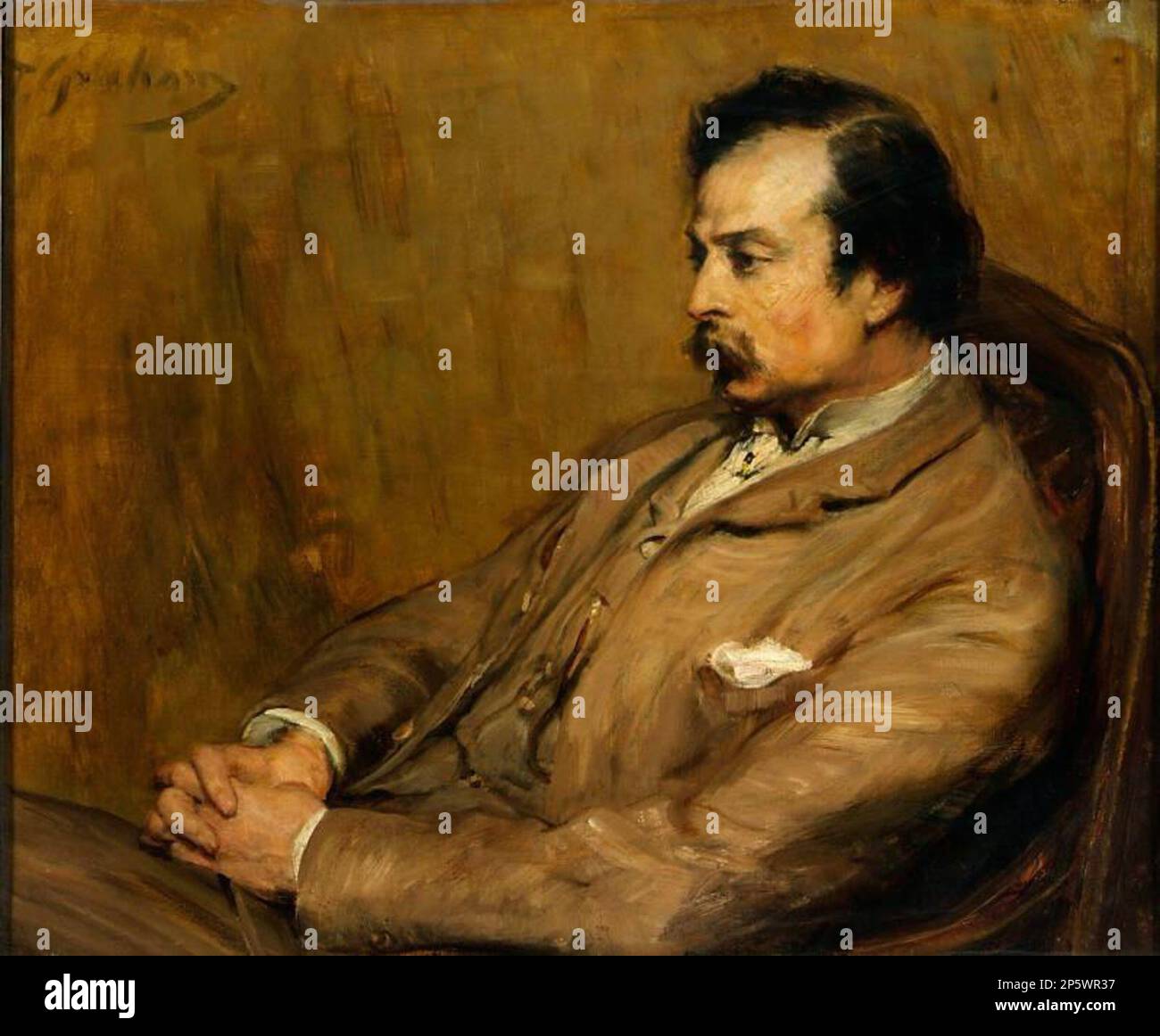 Sir William Quiller Orchardson, RA, Thomas Alexander Ferguson Graham ...