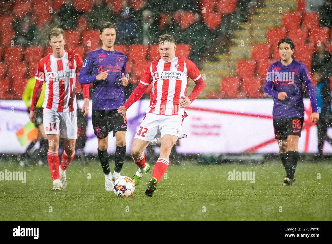Aalborg, Denmark. 06th Mar, 2023. Kilian Ludewig (32) of Aalborg ...