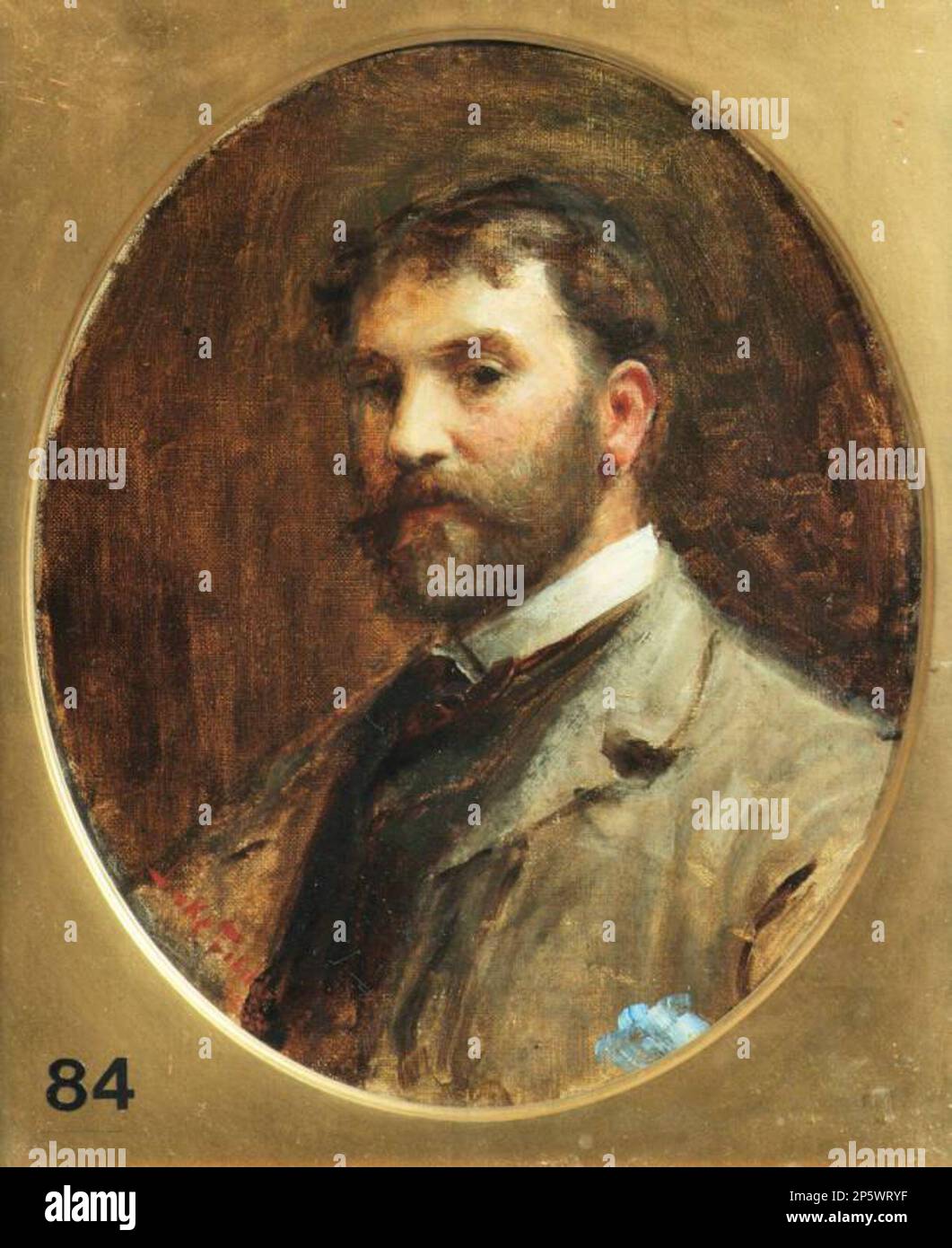 Self Portrait, Sir Luke Fildes (Liverpool, England, 1844 - 1927) 1883 ...