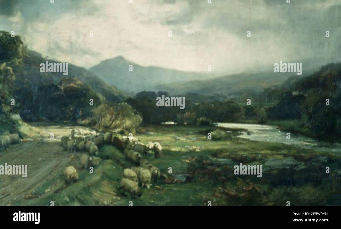 River and Road, Strathdon, David Farquharson (Blairgowrie and Rattray ...