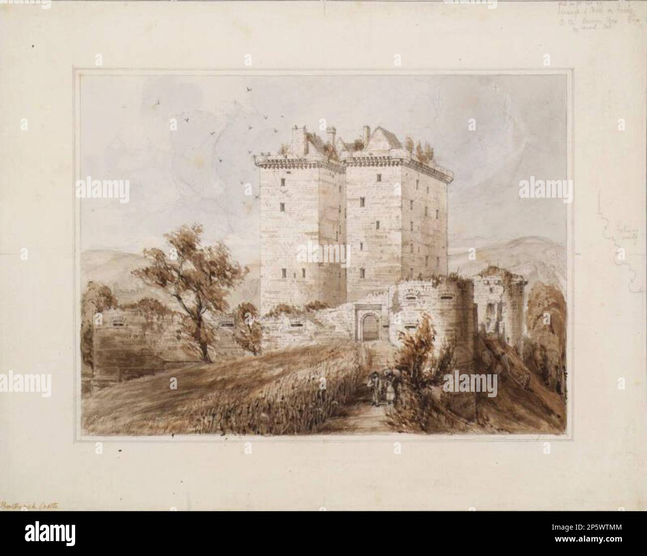 Borthwick castle hi-res stock photography and images - Alamy