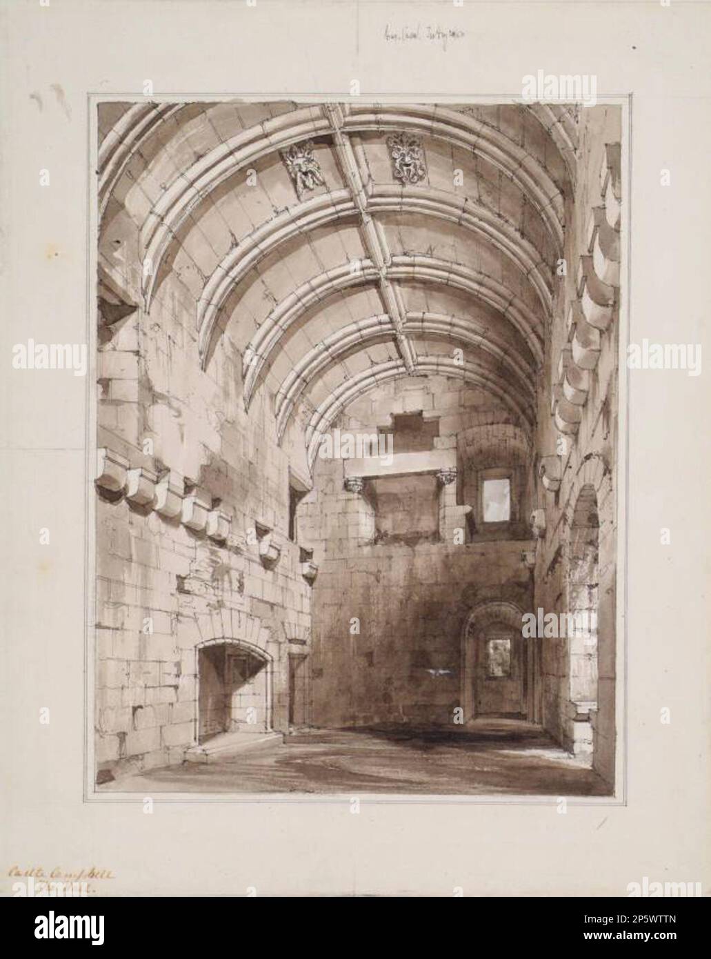 Robert william billings campbell castle hi-res stock photography and ...