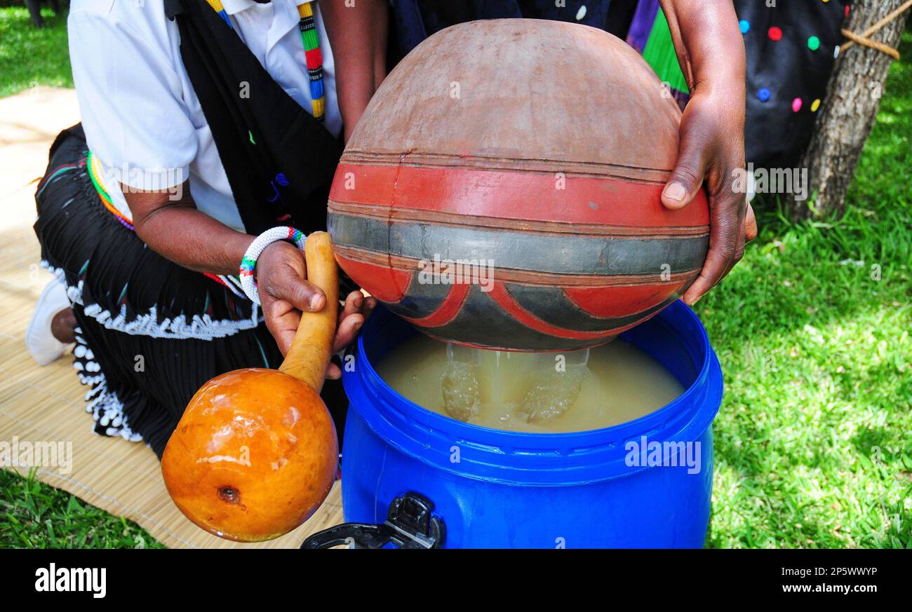A colourful ceremony to celebrate the first harvest of the sacred ...