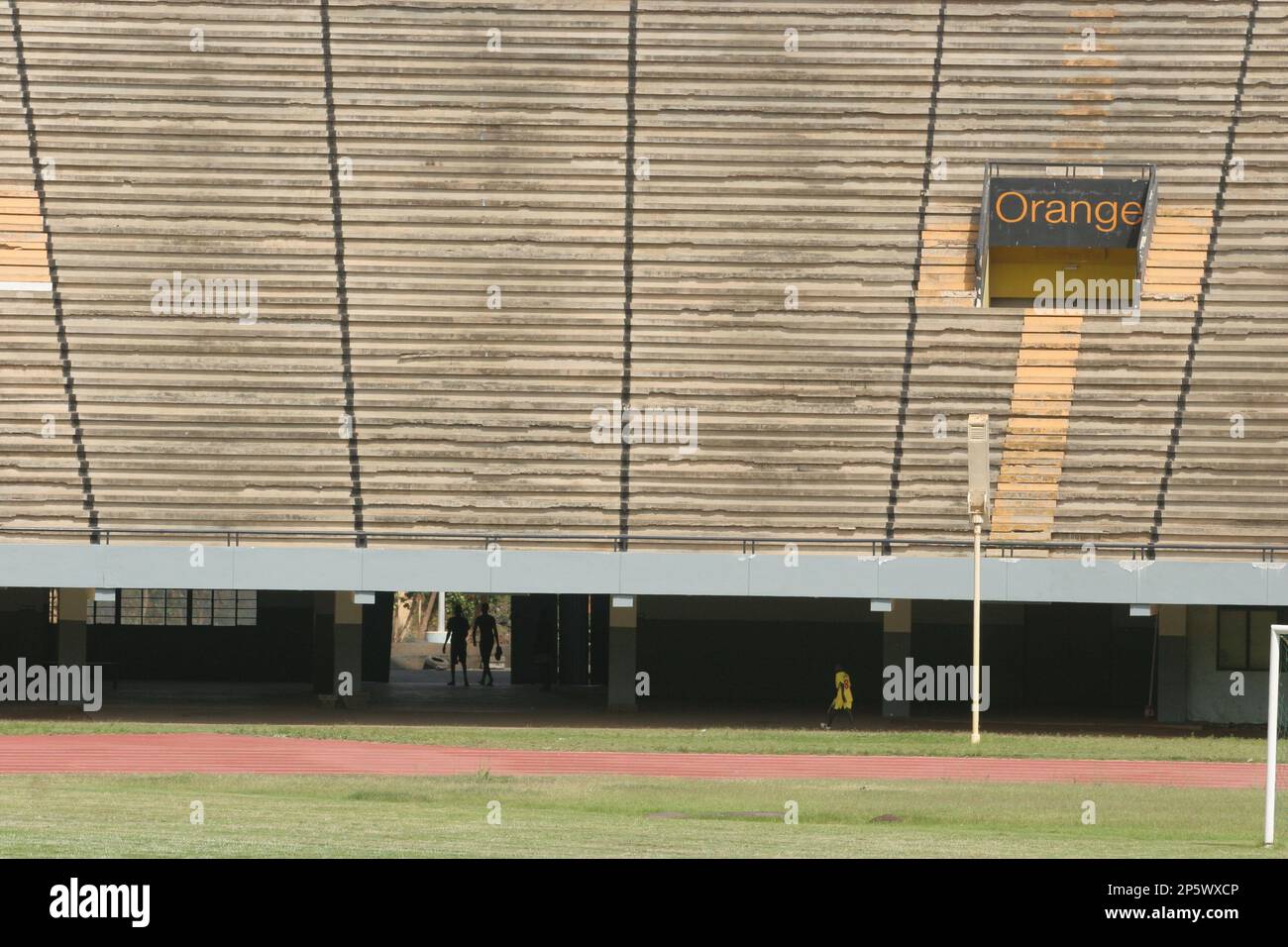 A look at Stade Leopold Sedar Senghor Stadium in Dakar, Senegal (West ...