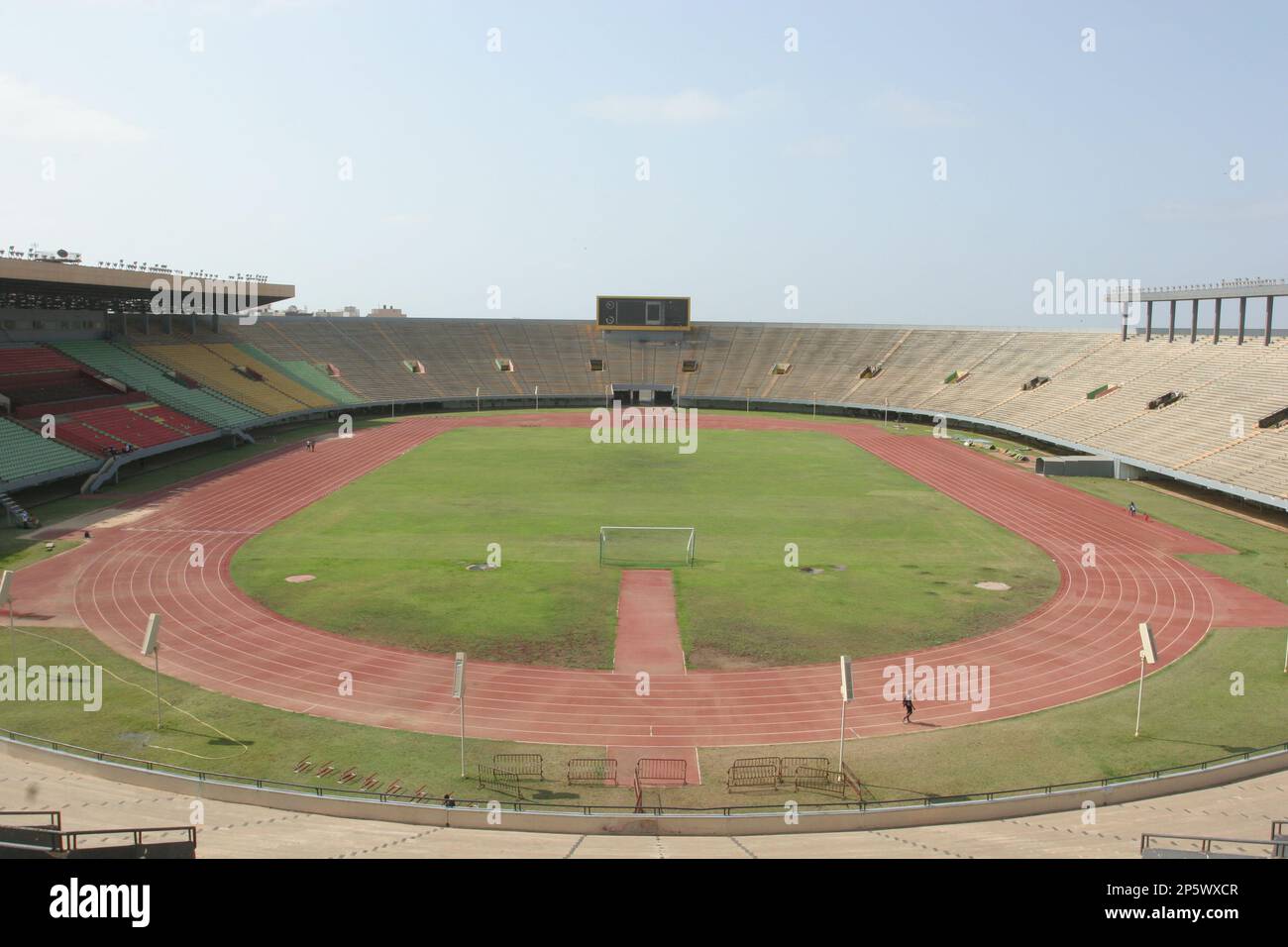 A look at Stade Leopold Sedar Senghor Stadium in Dakar, Senegal (West ...
