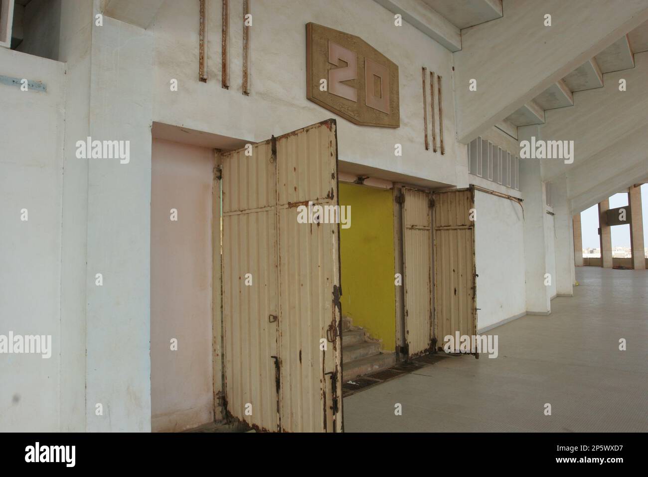 A look at Stade Leopold Sedar Senghor Stadium in Dakar, Senegal (West ...