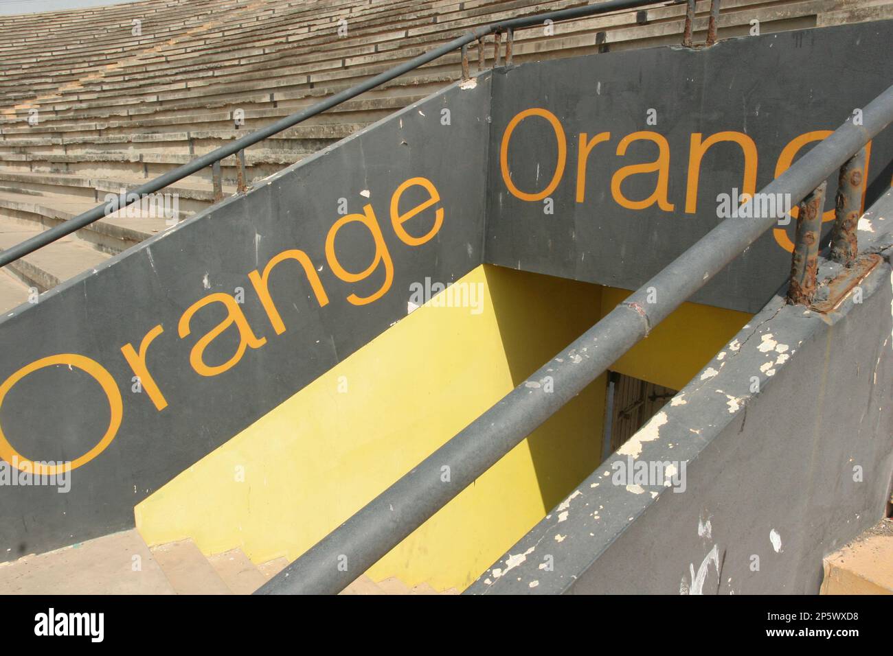 A look at Stade Leopold Sedar Senghor Stadium in Dakar, Senegal (West ...