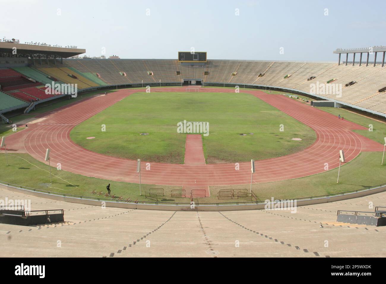 A look at Stade Leopold Sedar Senghor Stadium in Dakar, Senegal (West ...