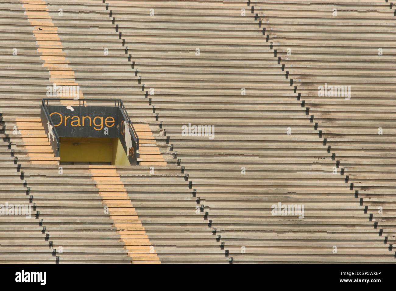 A look at Stade Leopold Sedar Senghor Stadium in Dakar, Senegal (West ...