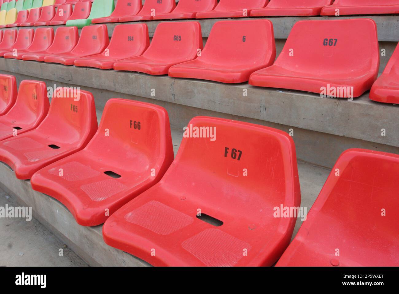 A look at Stade Leopold Sedar Senghor Stadium in Dakar, Senegal (West ...