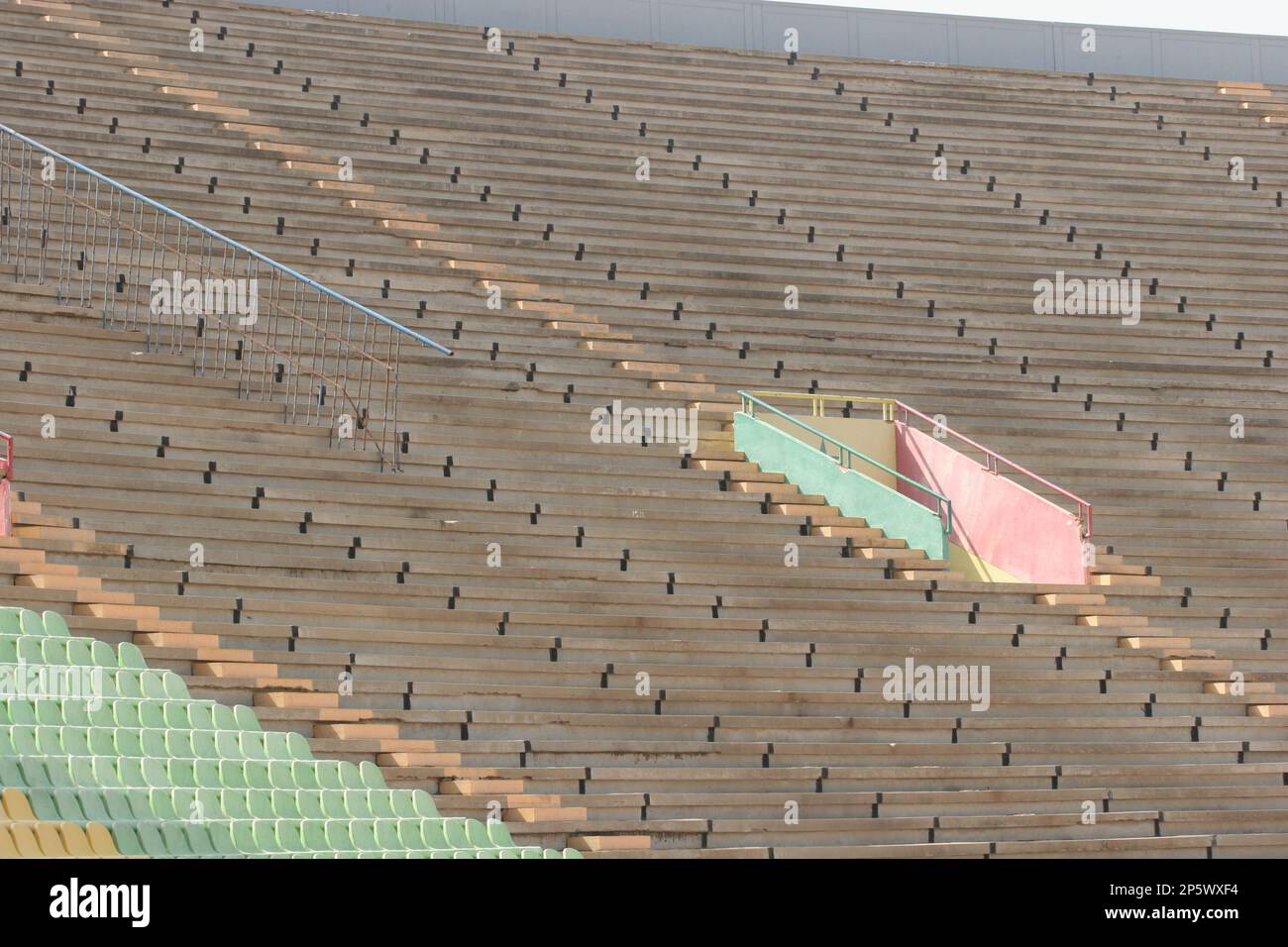 A look at Stade Leopold Sedar Senghor Stadium in Dakar, Senegal (West ...
