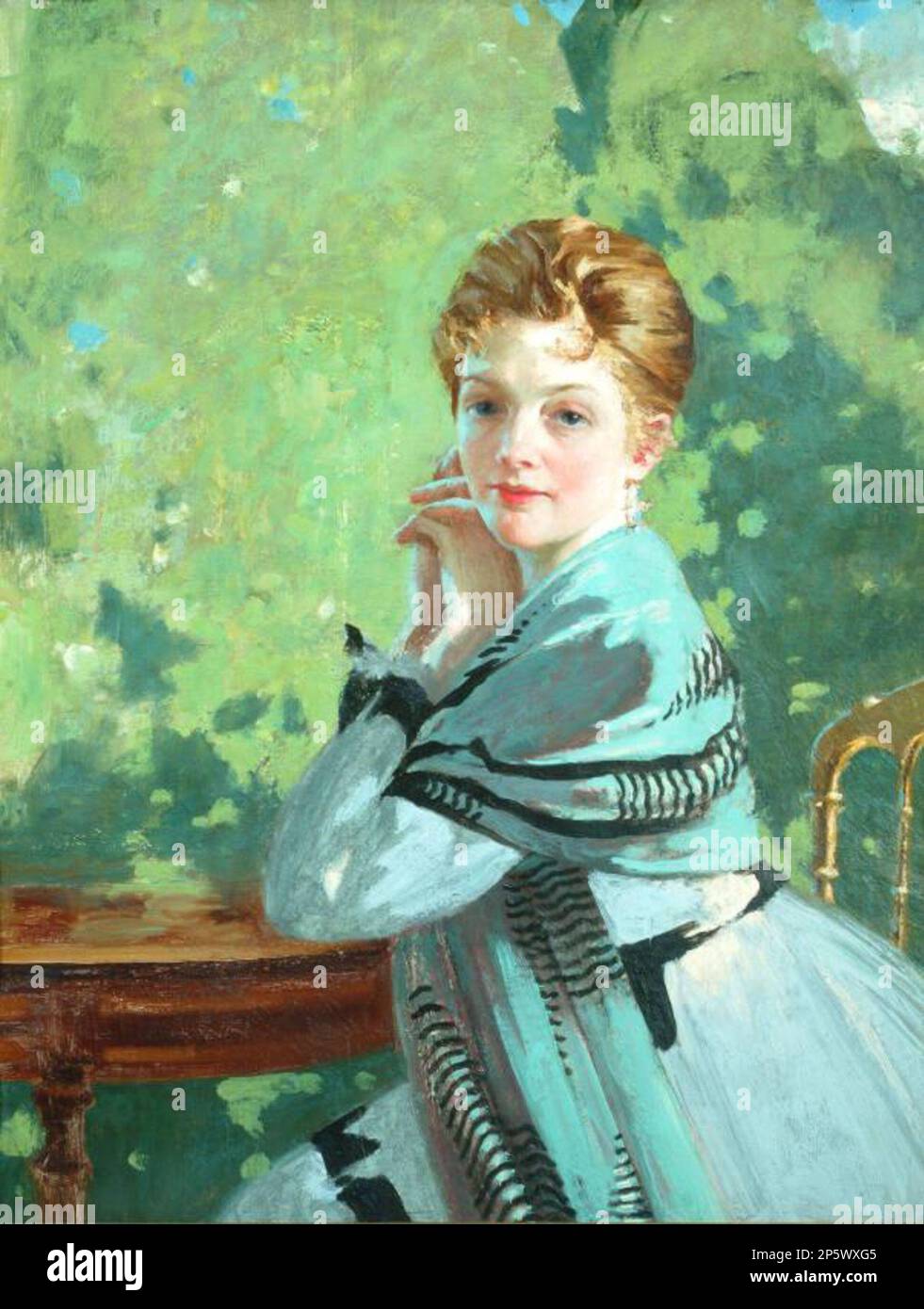 Felicity, George Henry (Irvine, Scotland, 1858 - 1943) c. 1916 Stock ...