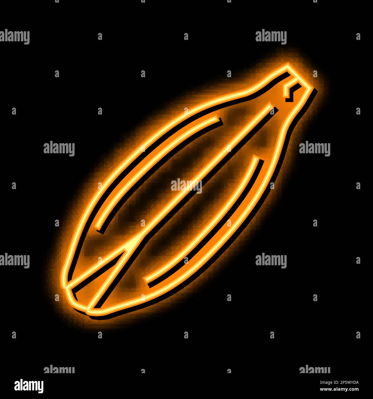 barley seed neon glow icon illustration Stock Vector Image & Art - Alamy