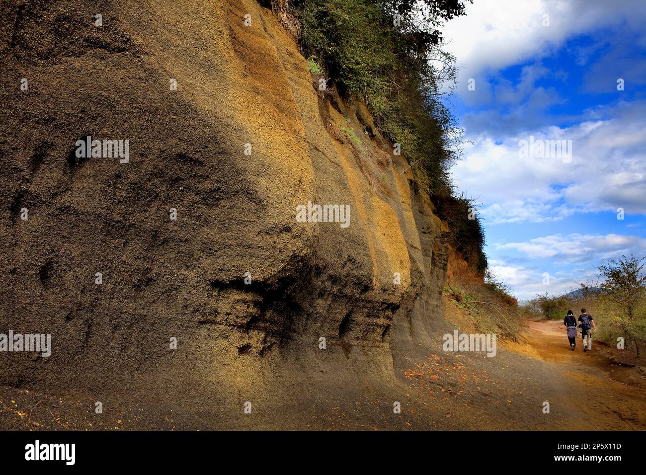 Way to the crater of Croscat Volcano,Garrotxa Natural Park,Girona ...
