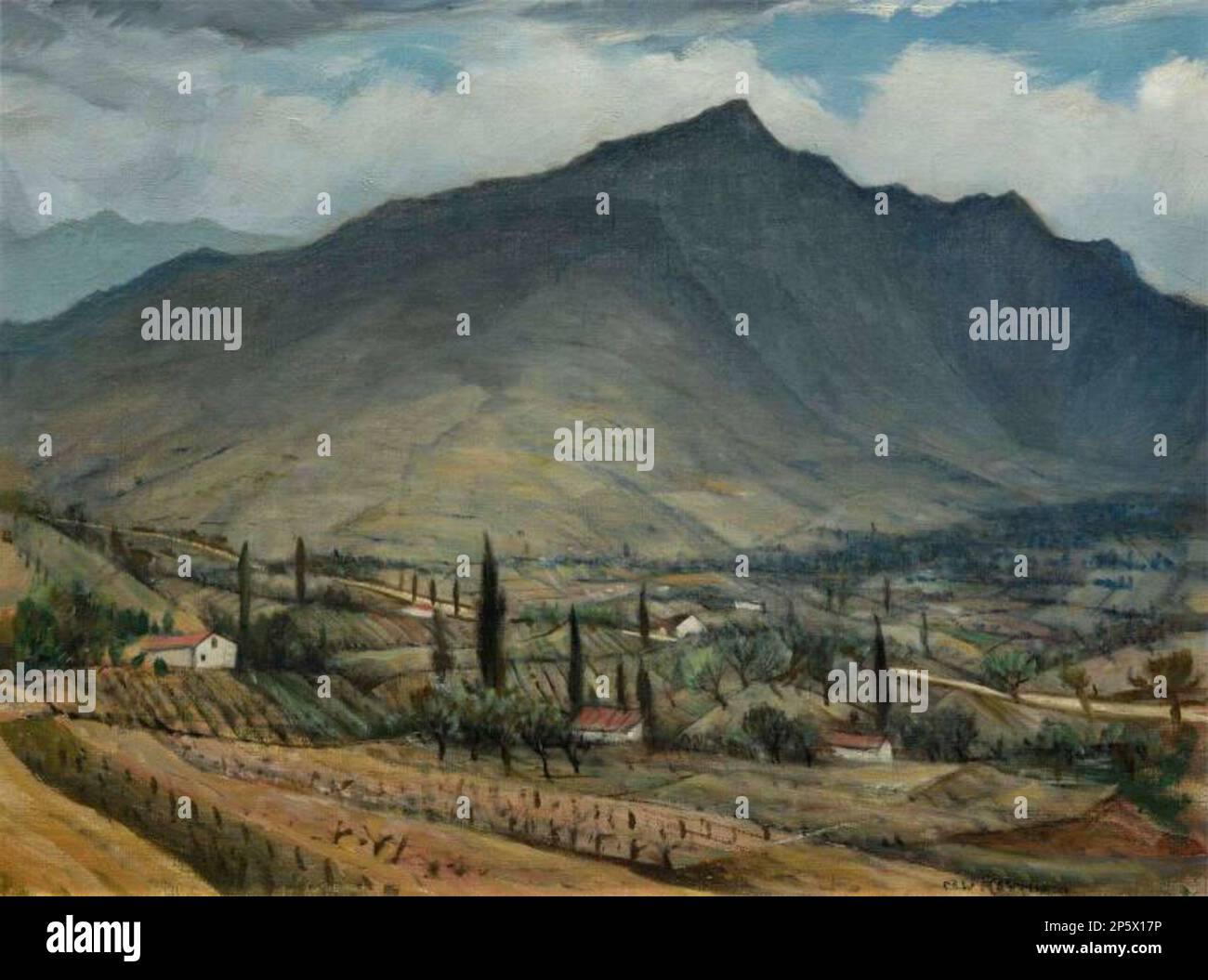 Pays Basque, Christopher Richard Wynne Nevinson (London, England, 1889 ...