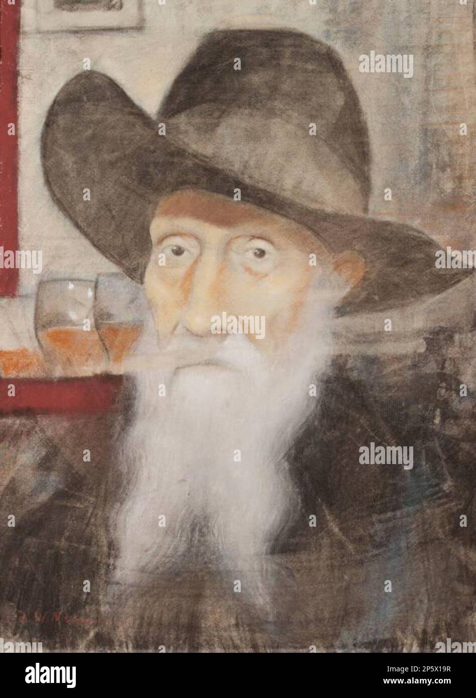 The King Is Dead - Portrait of E.J.Odell, actor, Christopher Richard ...