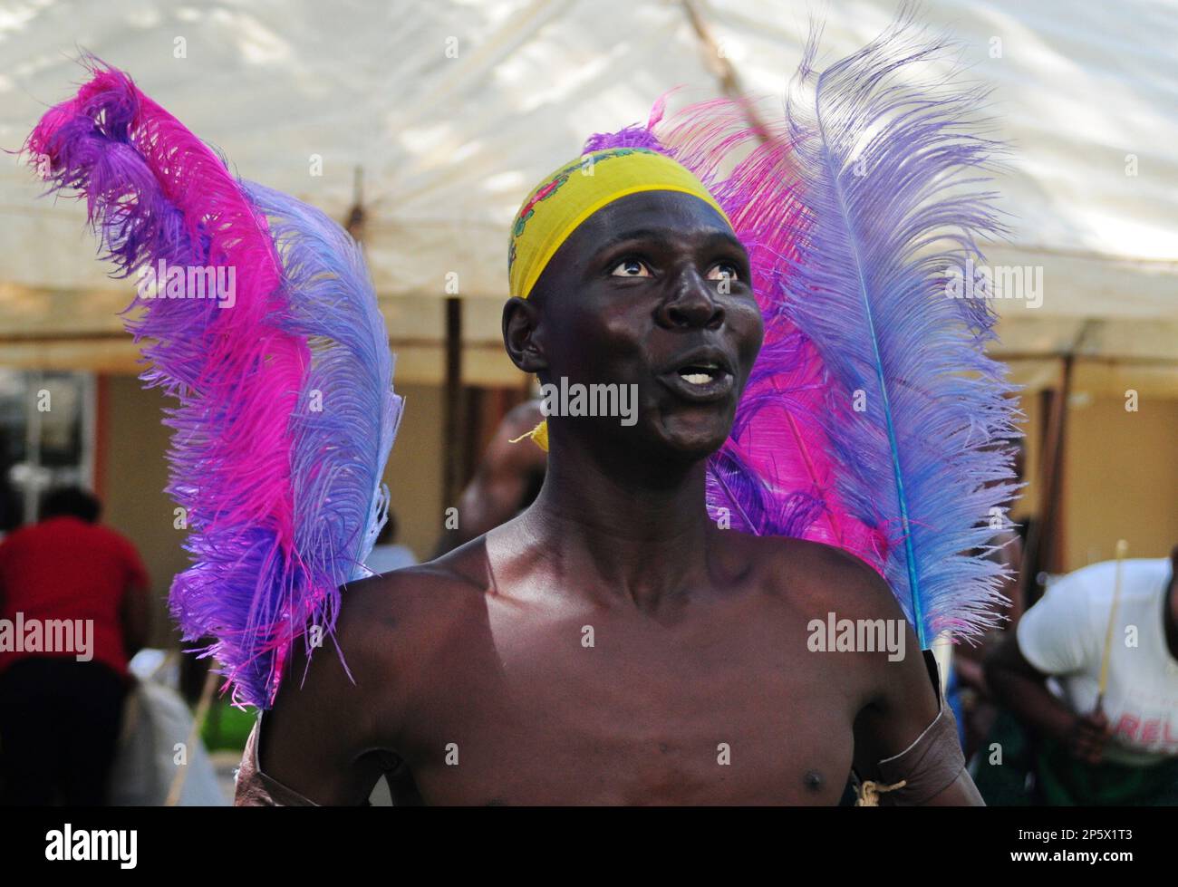 A colourful ceremony to celebrate the first harvest of the sacred ...