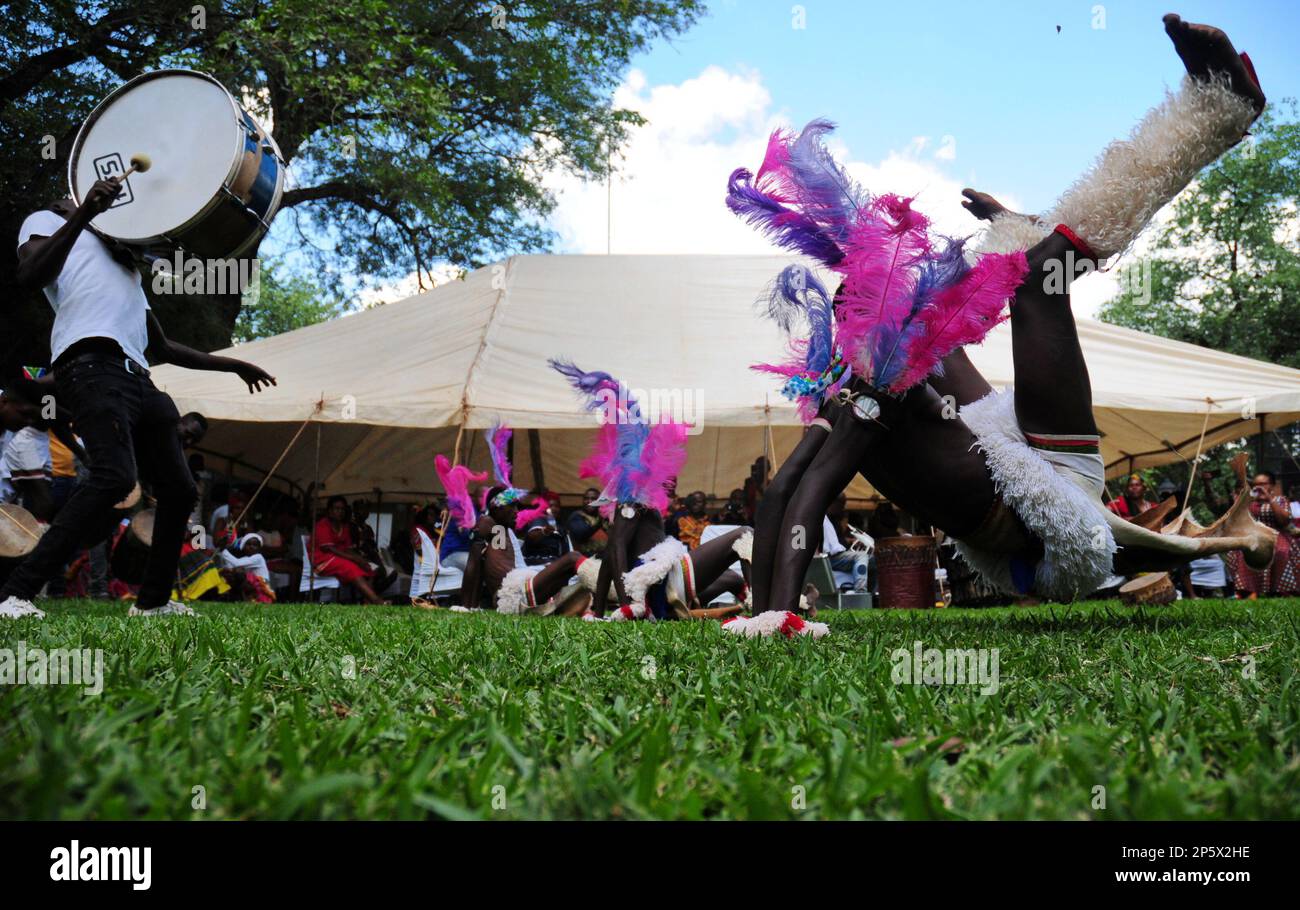 A Colourful Ceremony Involving Dance Groups From Different Parts Of Limpopo Province Marked The