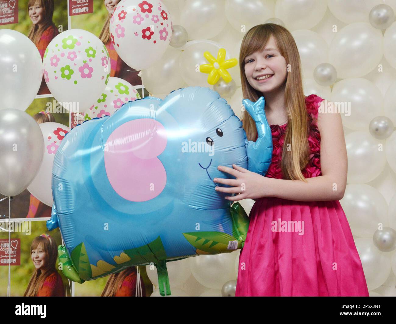 Connie Talbot attended activity in Taipei, Taiwan, China on Wednesday ...