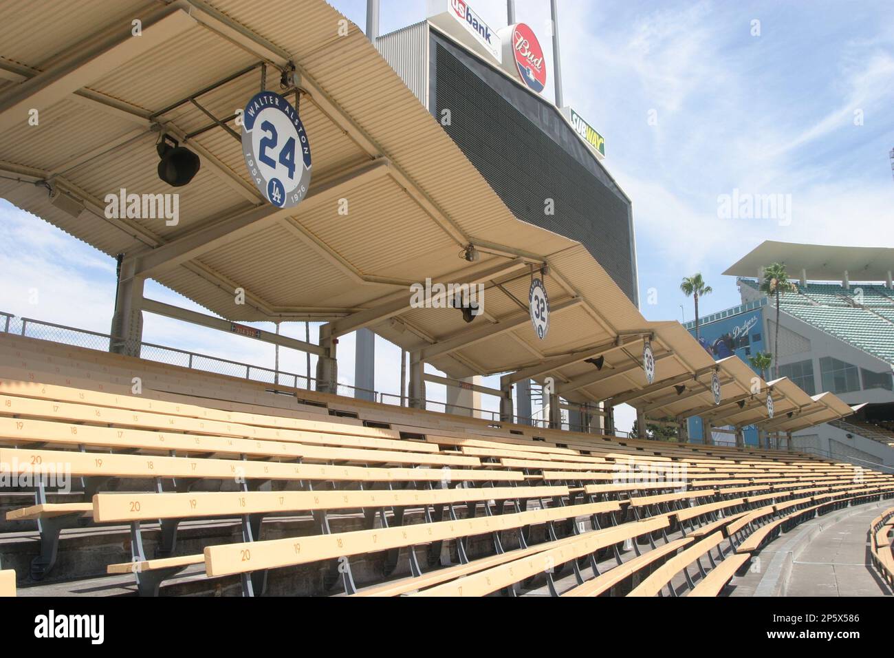 A look at Dodger Stadium home of the Los Angeles Dodgers in Los Angeles ...