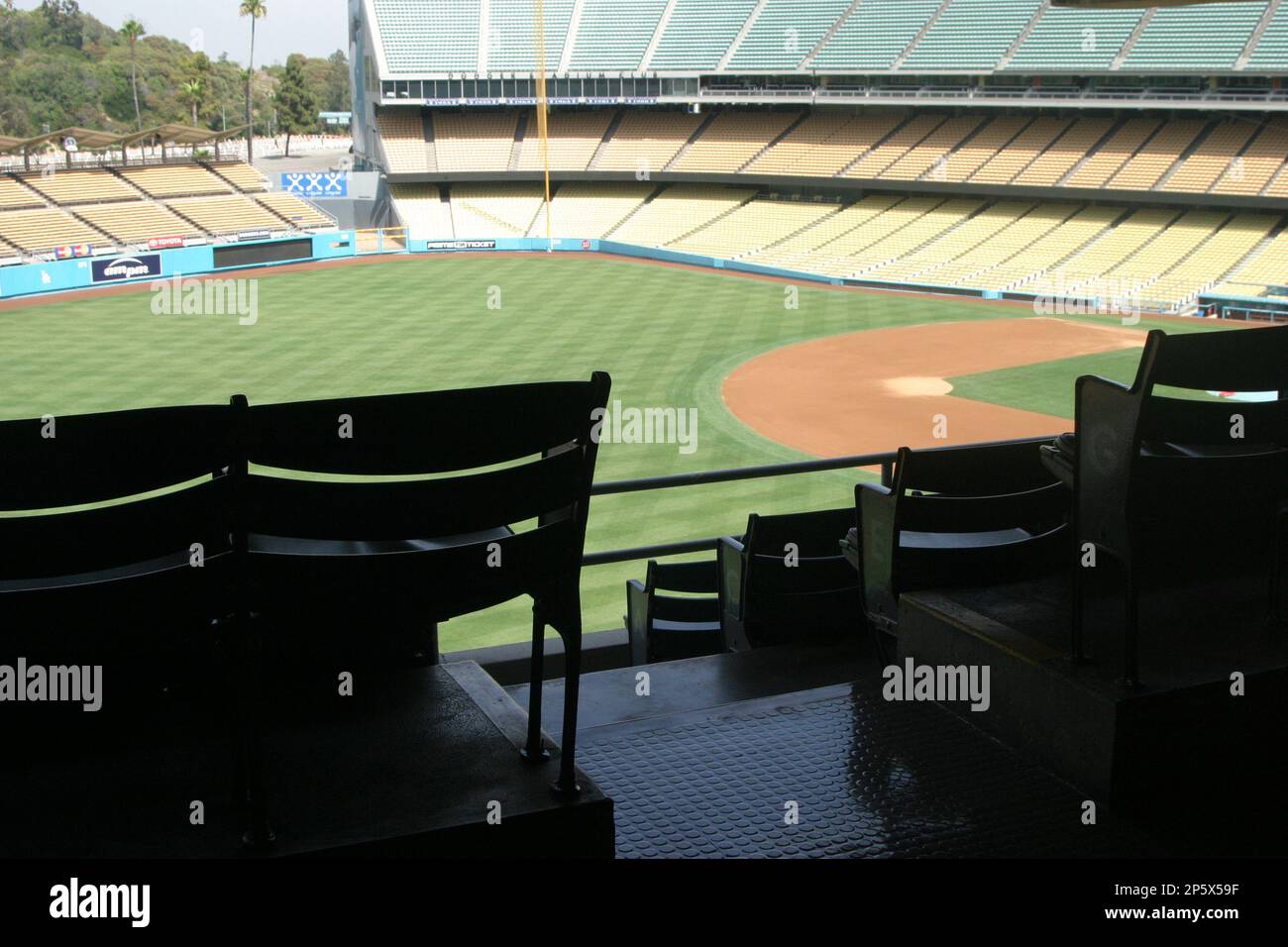 A look at Dodger Stadium home of the Los Angeles Dodgers in Los Angeles ...