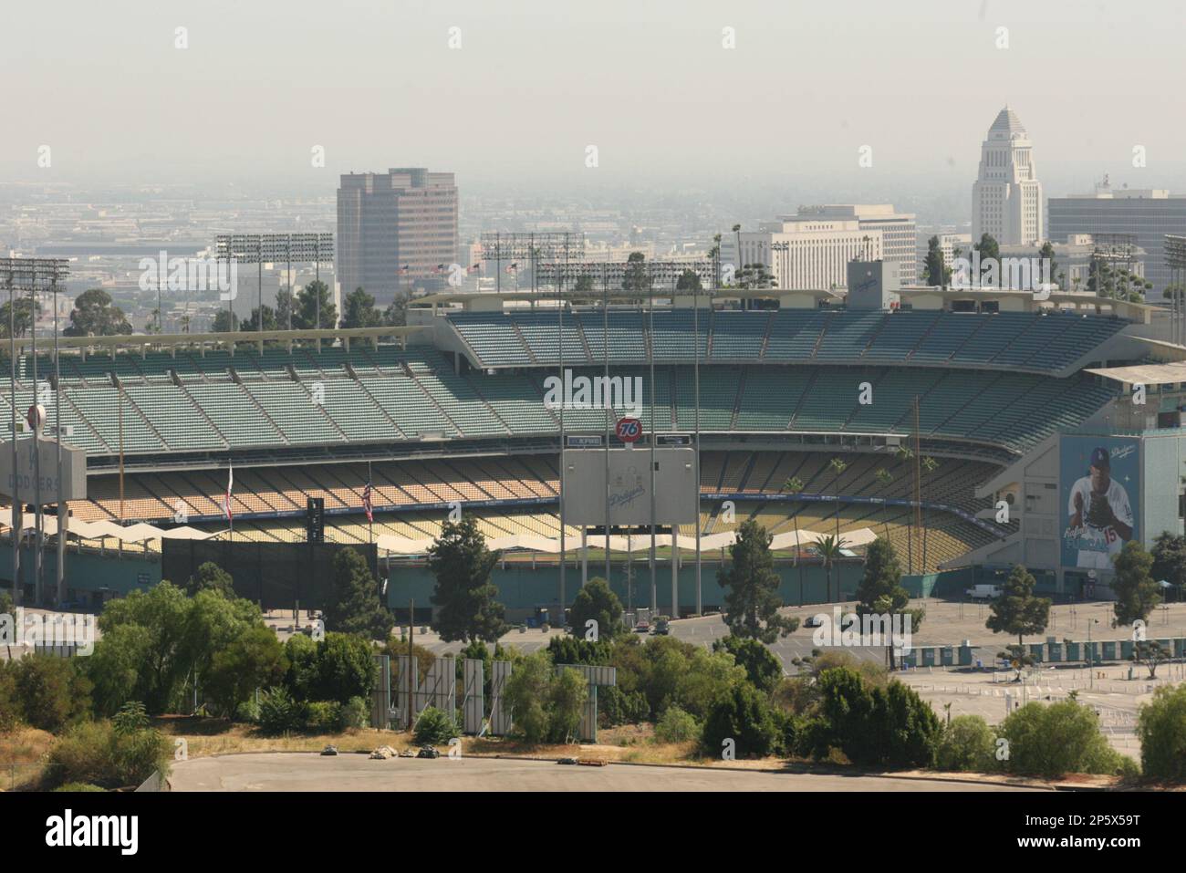 A look at Dodger Stadium home of the Los Angeles Dodgers in Los Angeles ...