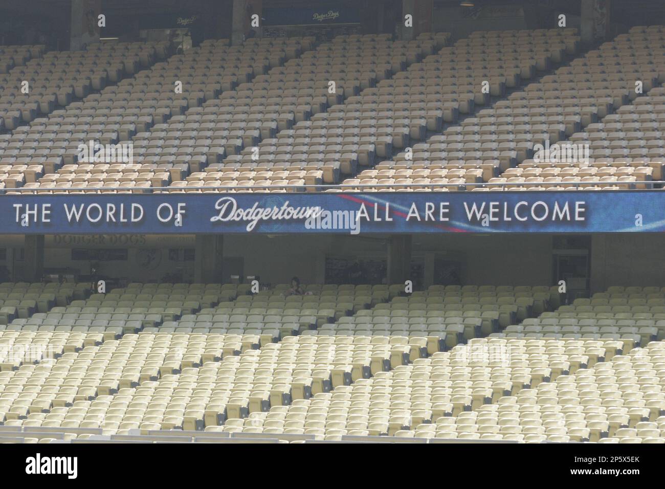 A look at Dodger Stadium home of the Los Angeles Dodgers in Los Angeles ...