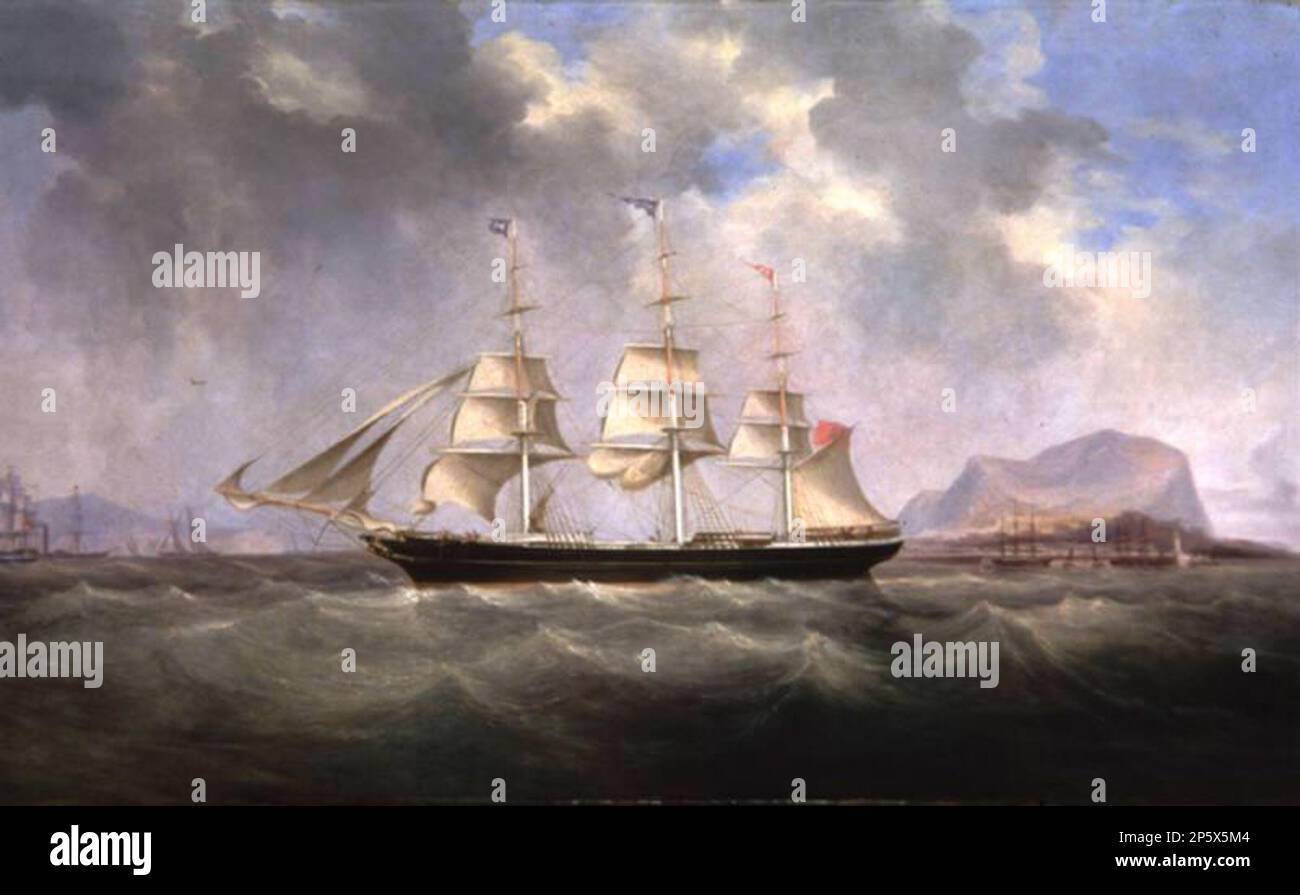 The Ship John Duthie, Arthur Smith (Aberdeen, Scotland, 1814 - 1882 ...