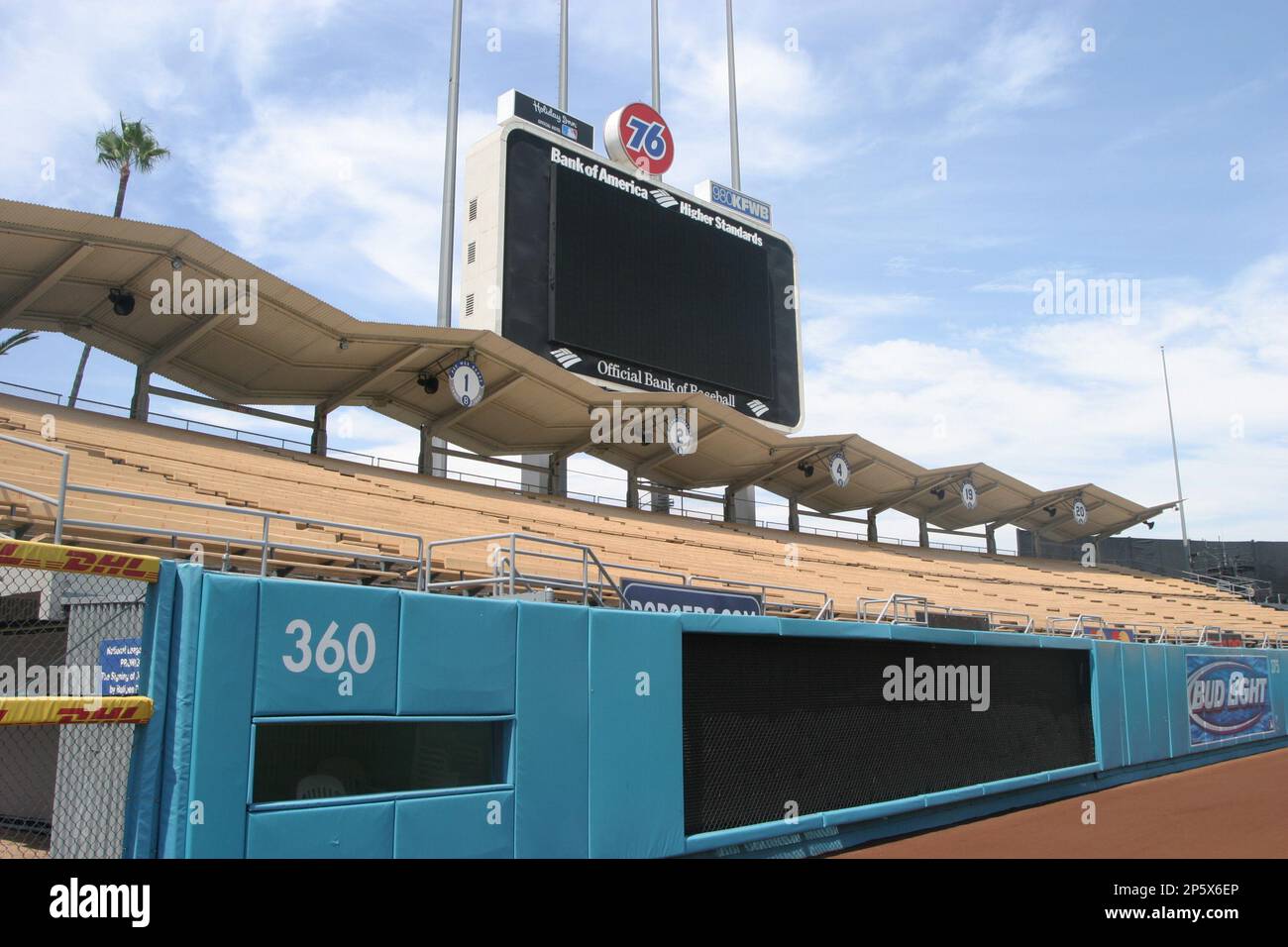 A look at Dodger Stadium home of the Los Angeles Dodgers in Los Angeles ...