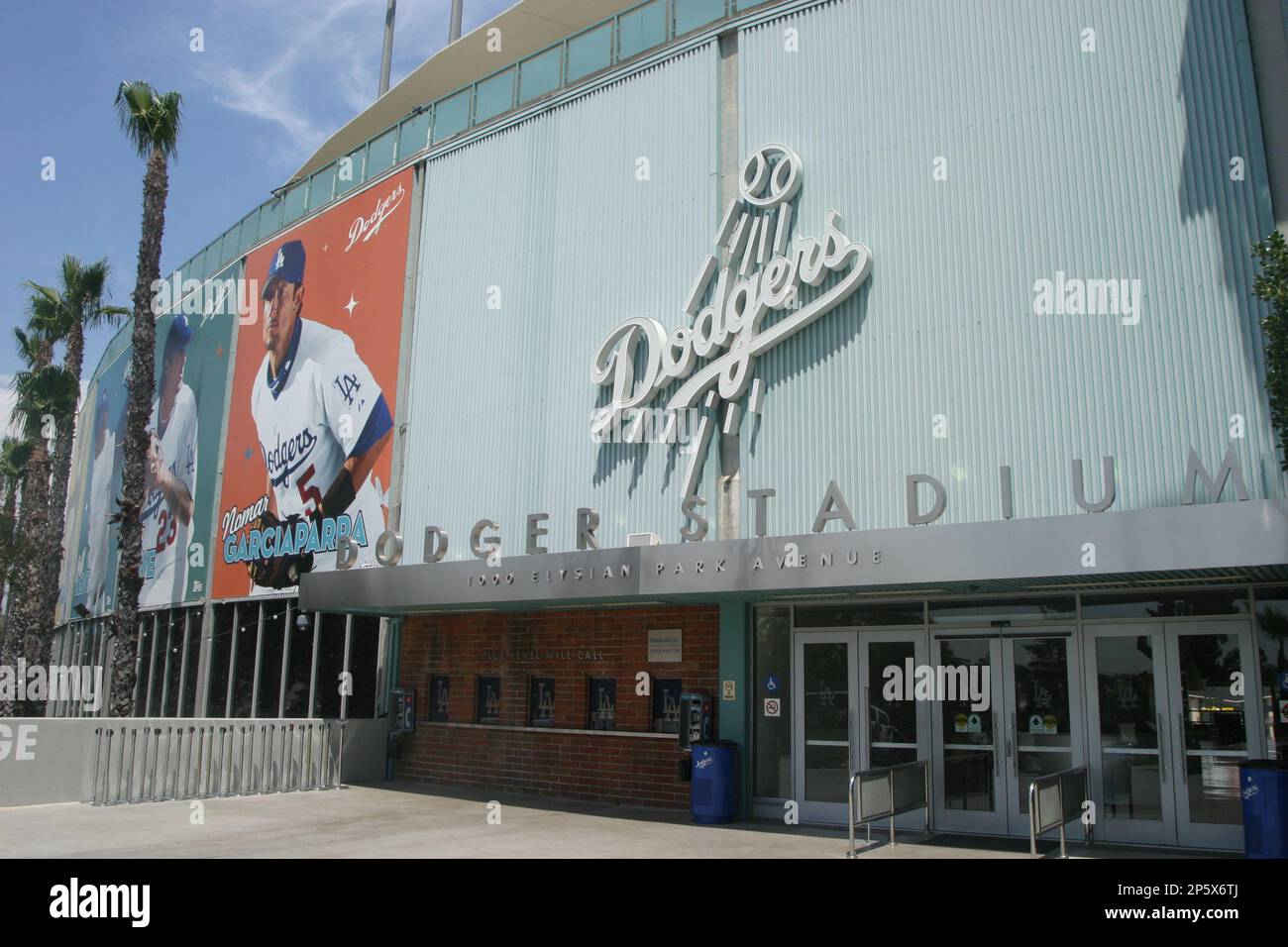 A look at Dodger Stadium home of the Los Angeles Dodgers in Los Angeles ...