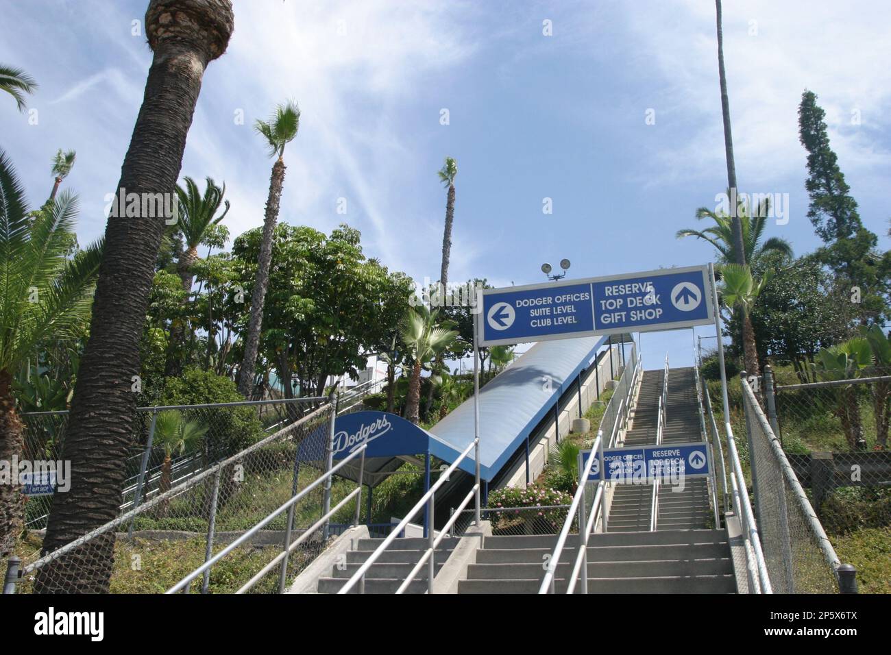A look at Dodger Stadium home of the Los Angeles Dodgers in Los Angeles ...