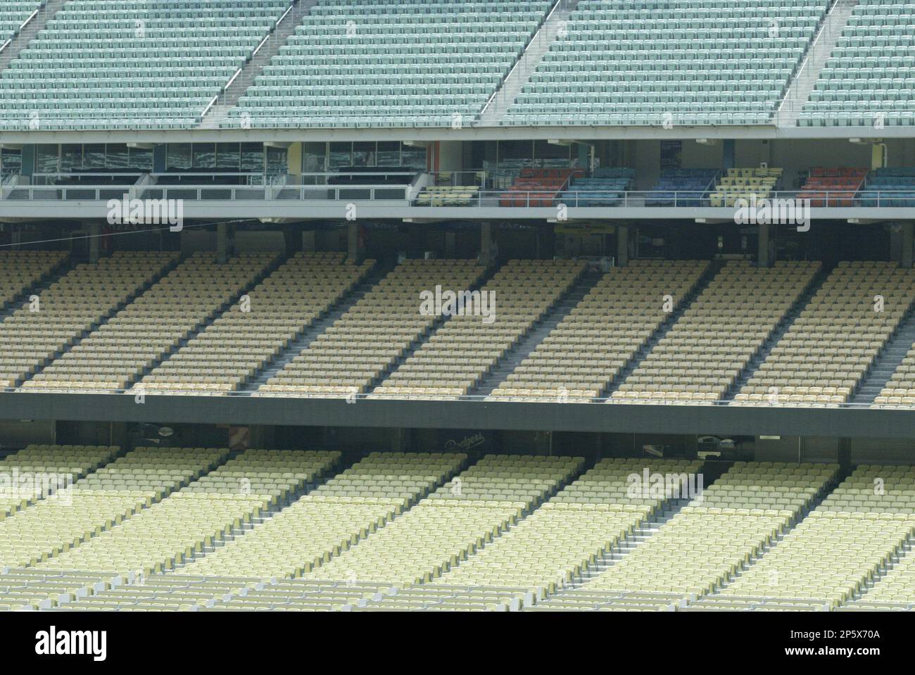 A look at Dodger Stadium home of the Los Angeles Dodgers in Los Angeles ...
