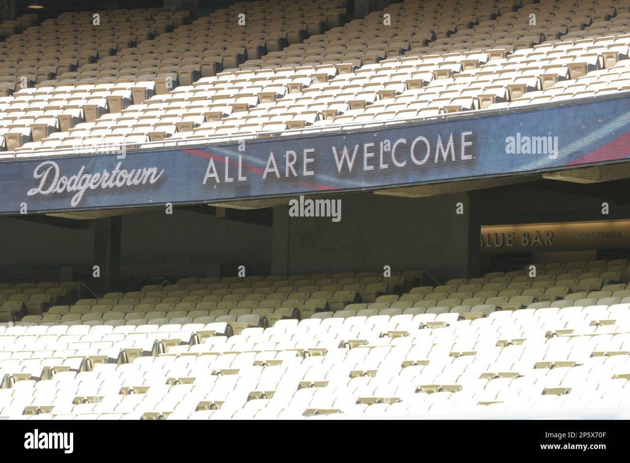 A look at Dodger Stadium home of the Los Angeles Dodgers in Los Angeles ...