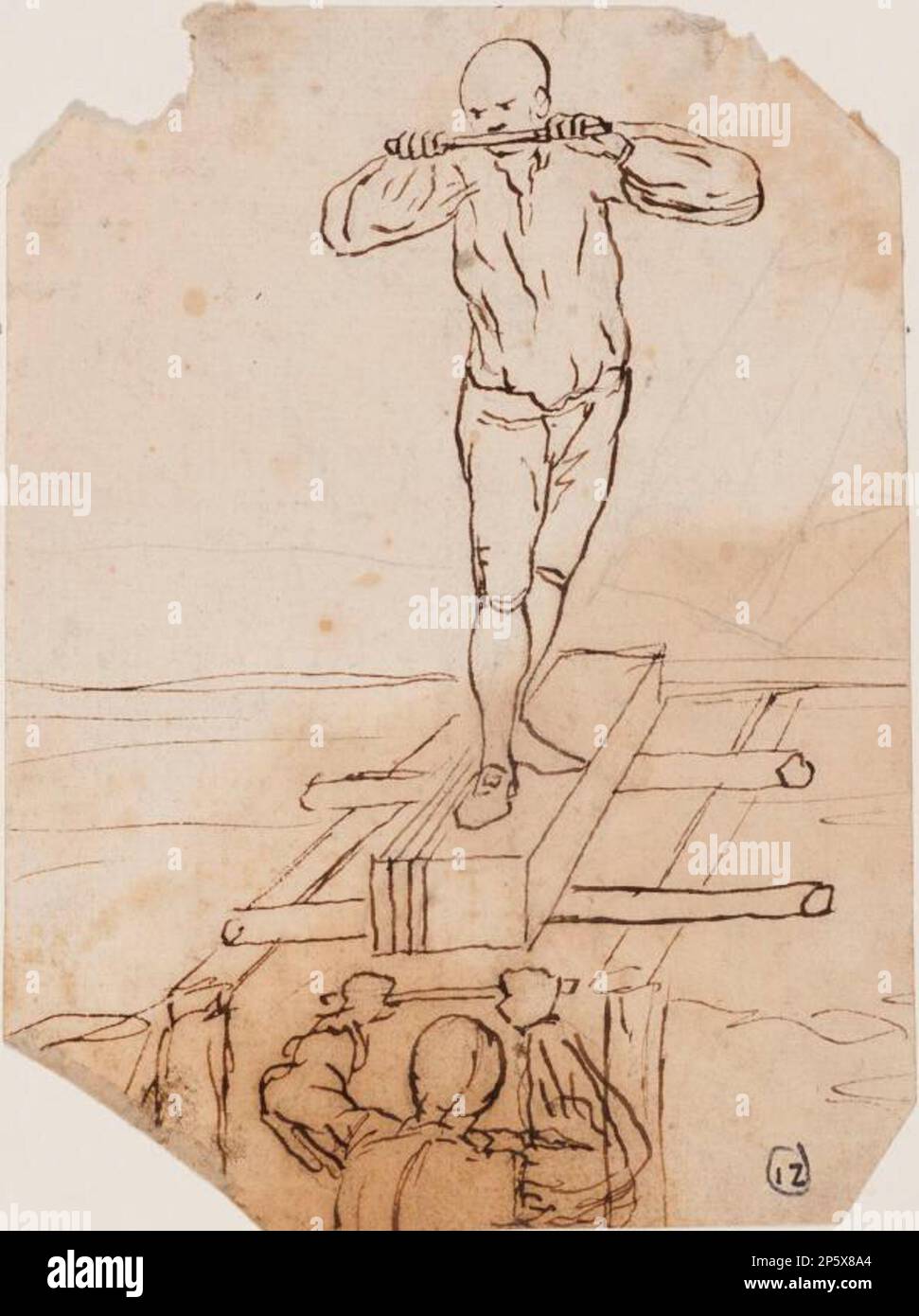 Acrobat drawing hi-res stock photography and images - Alamy