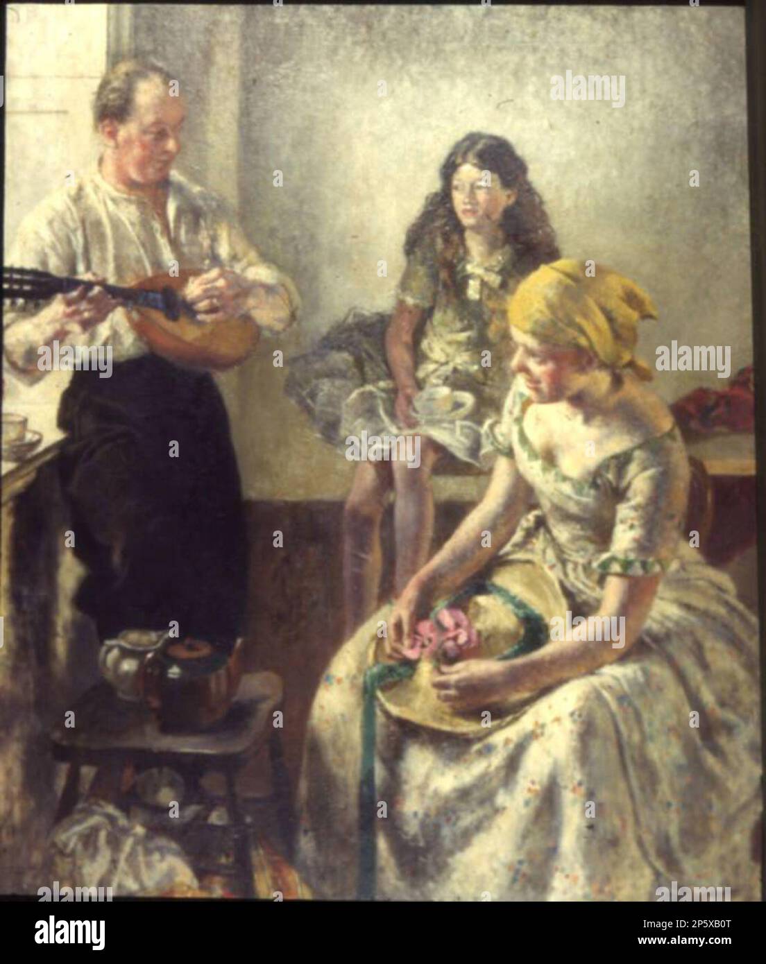 The Strolling Players, Henry Tonks (Solihull, England, 1862 - 1937 ...