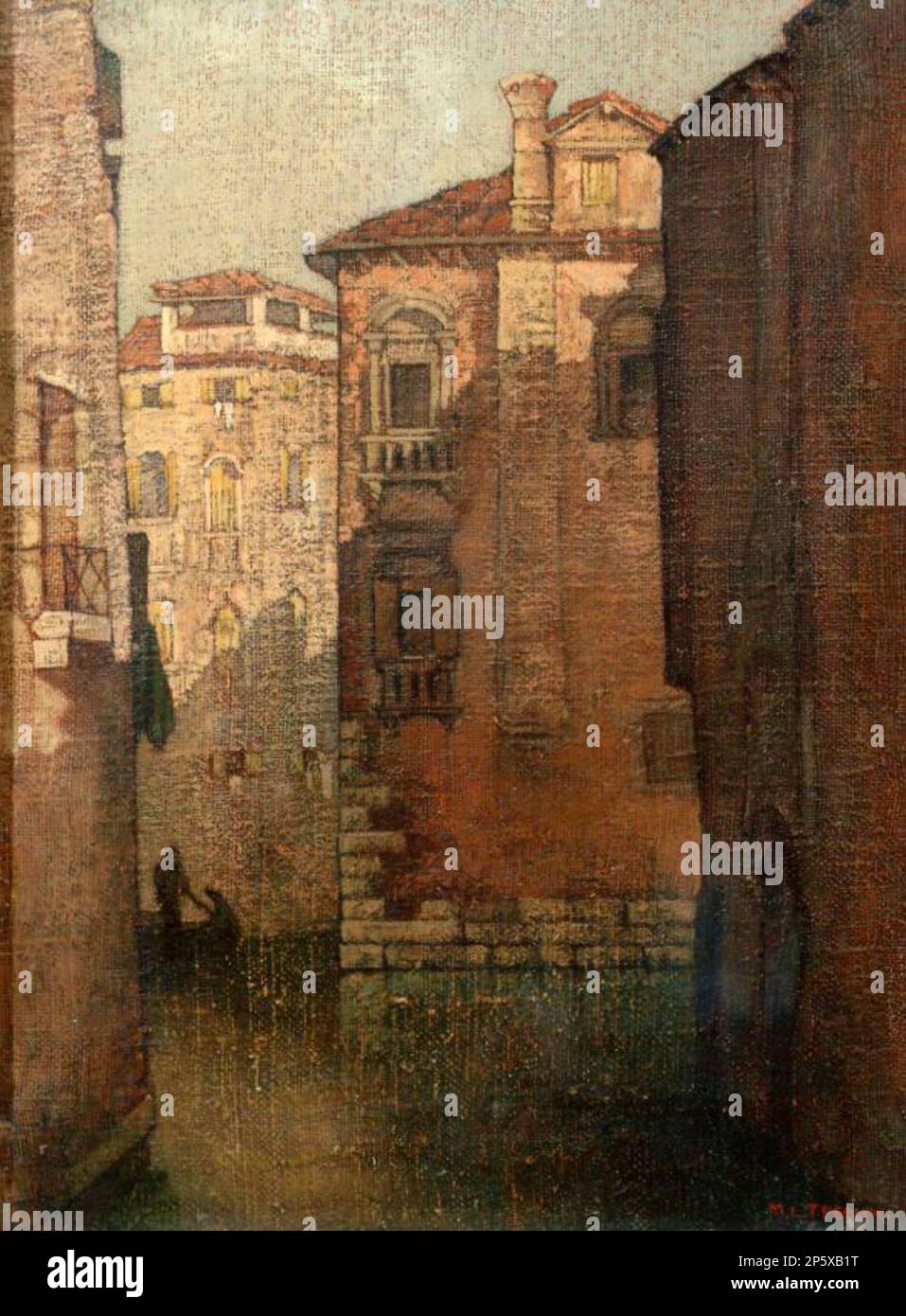 Canal, Venice, Marianne L. Trench (Guildford, England, 1888 - 1940 ...